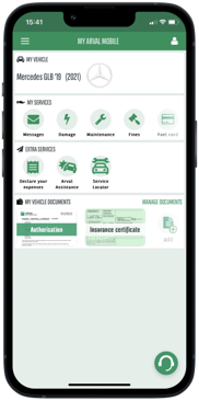 My Arval mobile app and - online platform | Arval